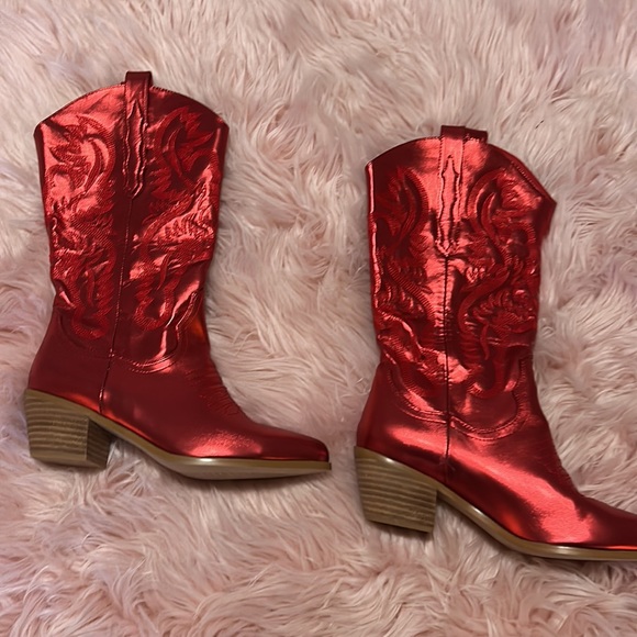Shoes | Cowgirl Boots Red Cowgirl Boots Western Boots | Poshmark